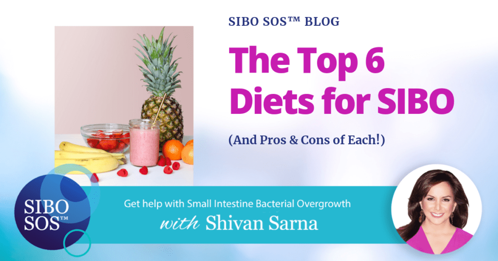 The top 6 SIBO diets (and pros & cons of each)